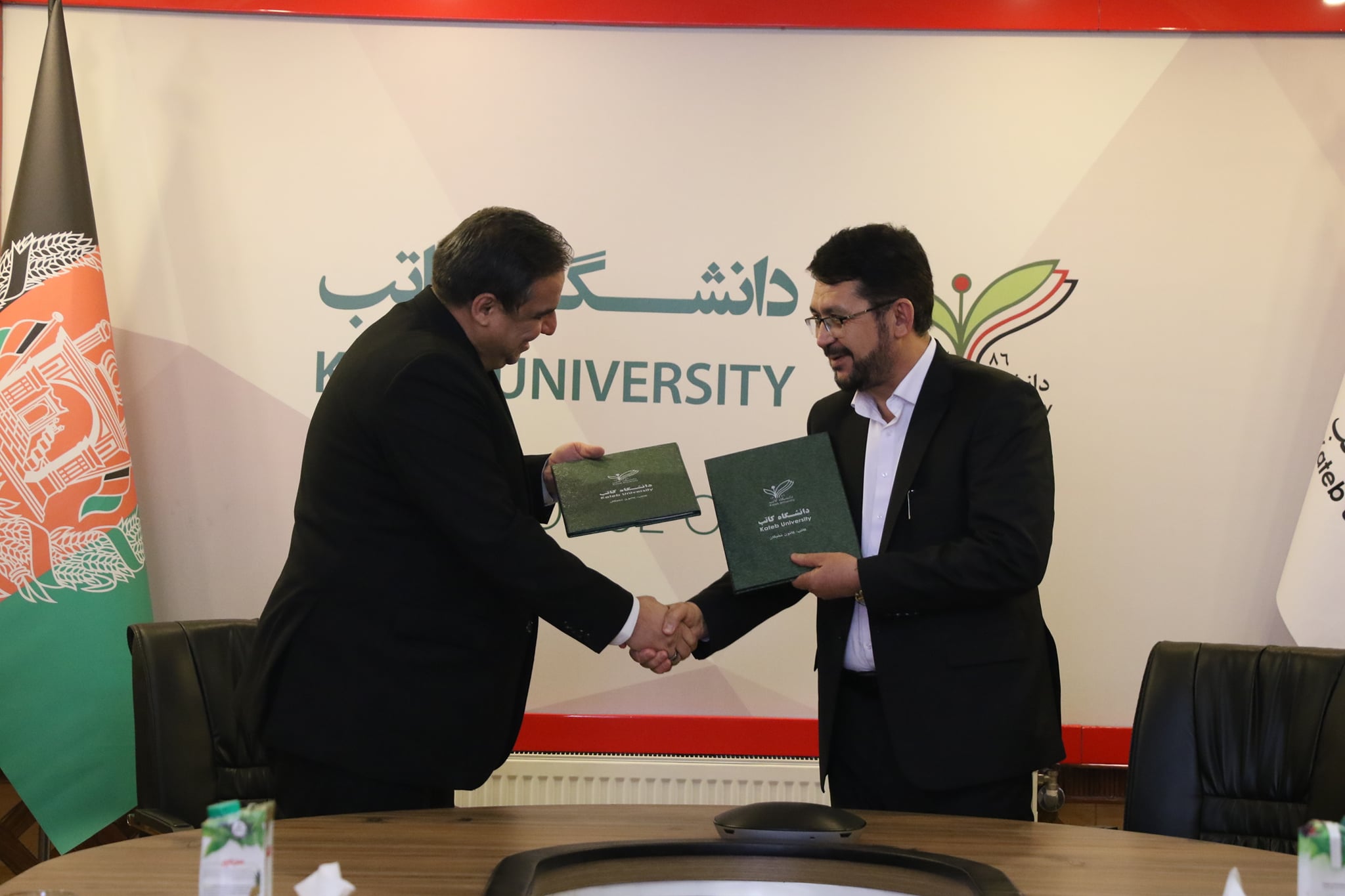 Kateb University has signed an MoU with Gharjistan University. - Kateb ...
