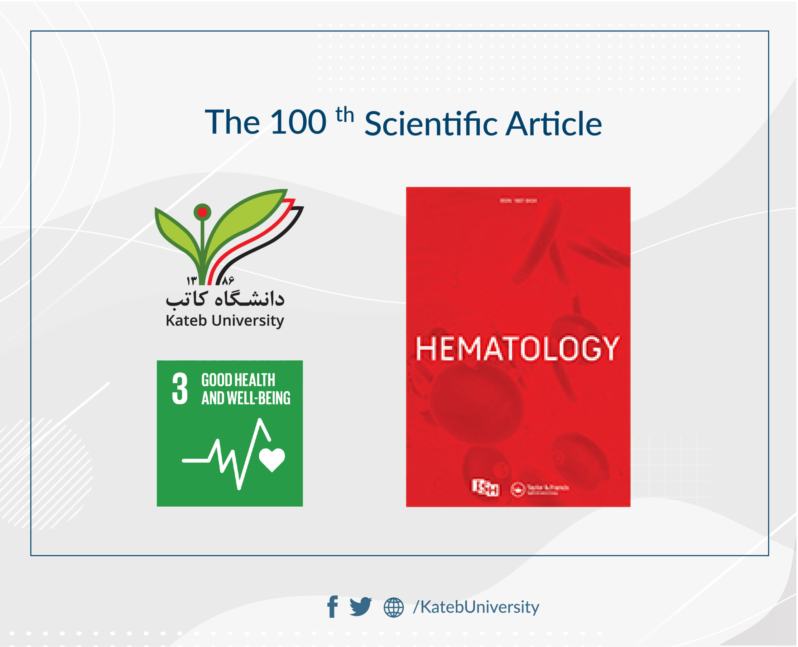 The 100th International Article of was Published